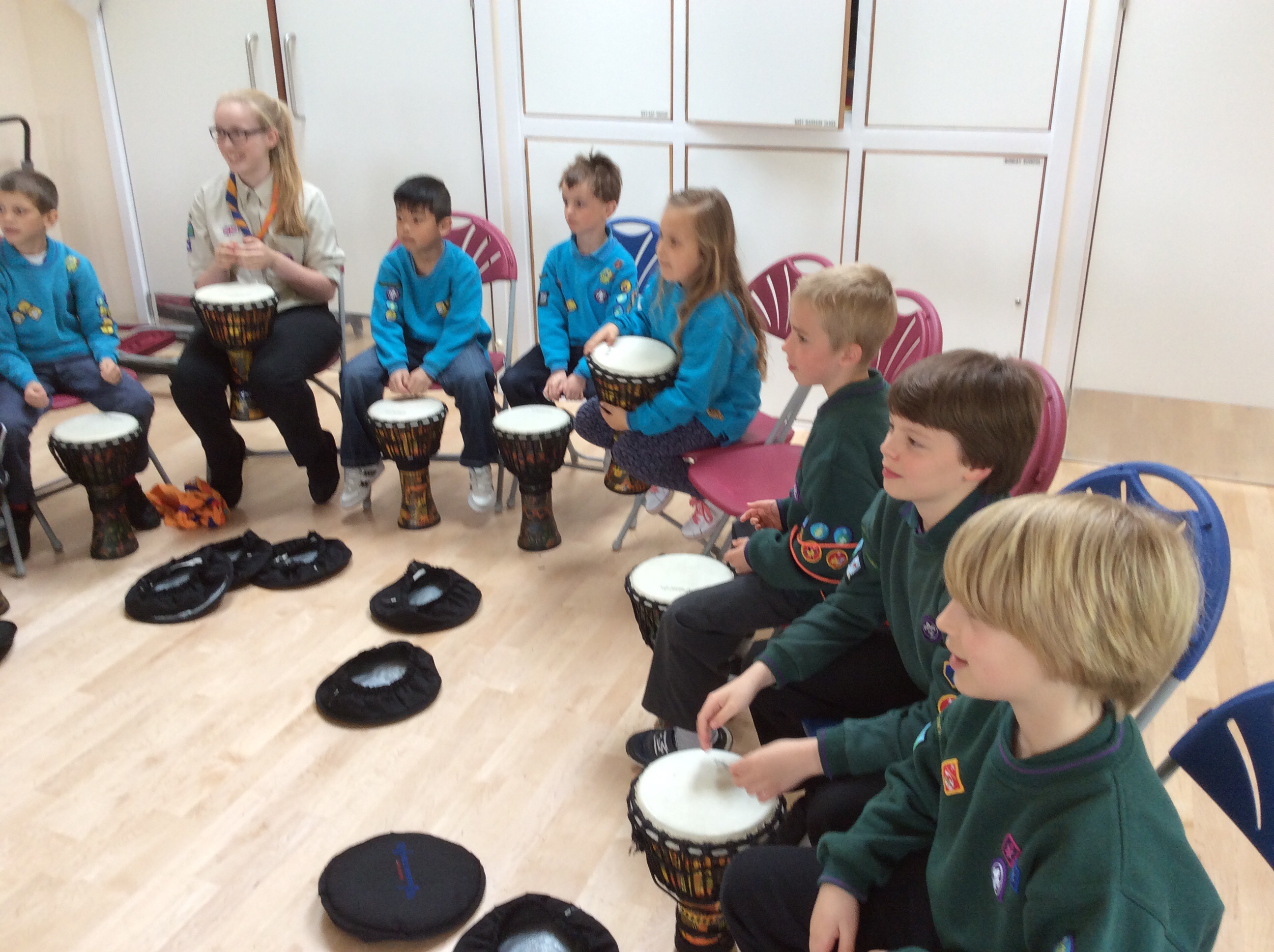 St George's Day - 1st Harwell (St. Matthew's) Scout Group